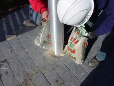 Flag Center > Services > Flagpole Installation